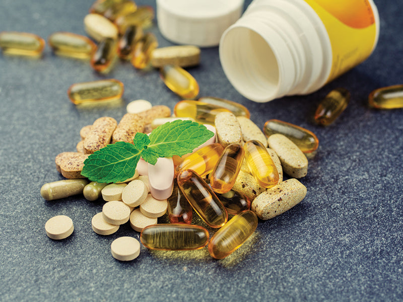 Herbal vitamin supplements