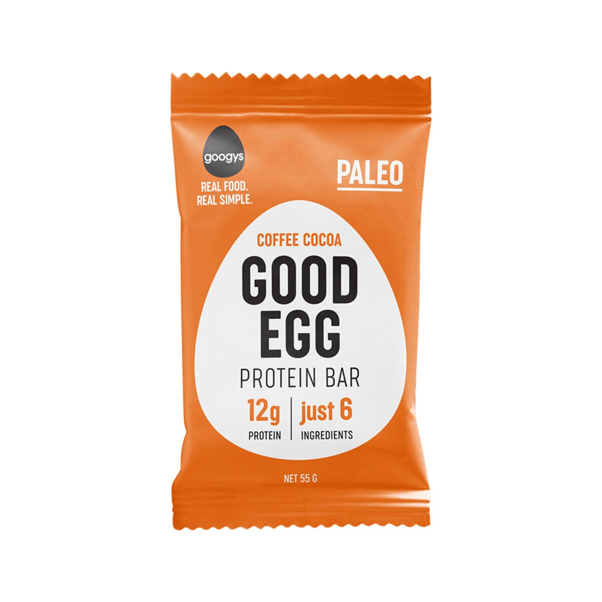 Googys - Good Egg Protein Bar Coffee Cocoa 55g