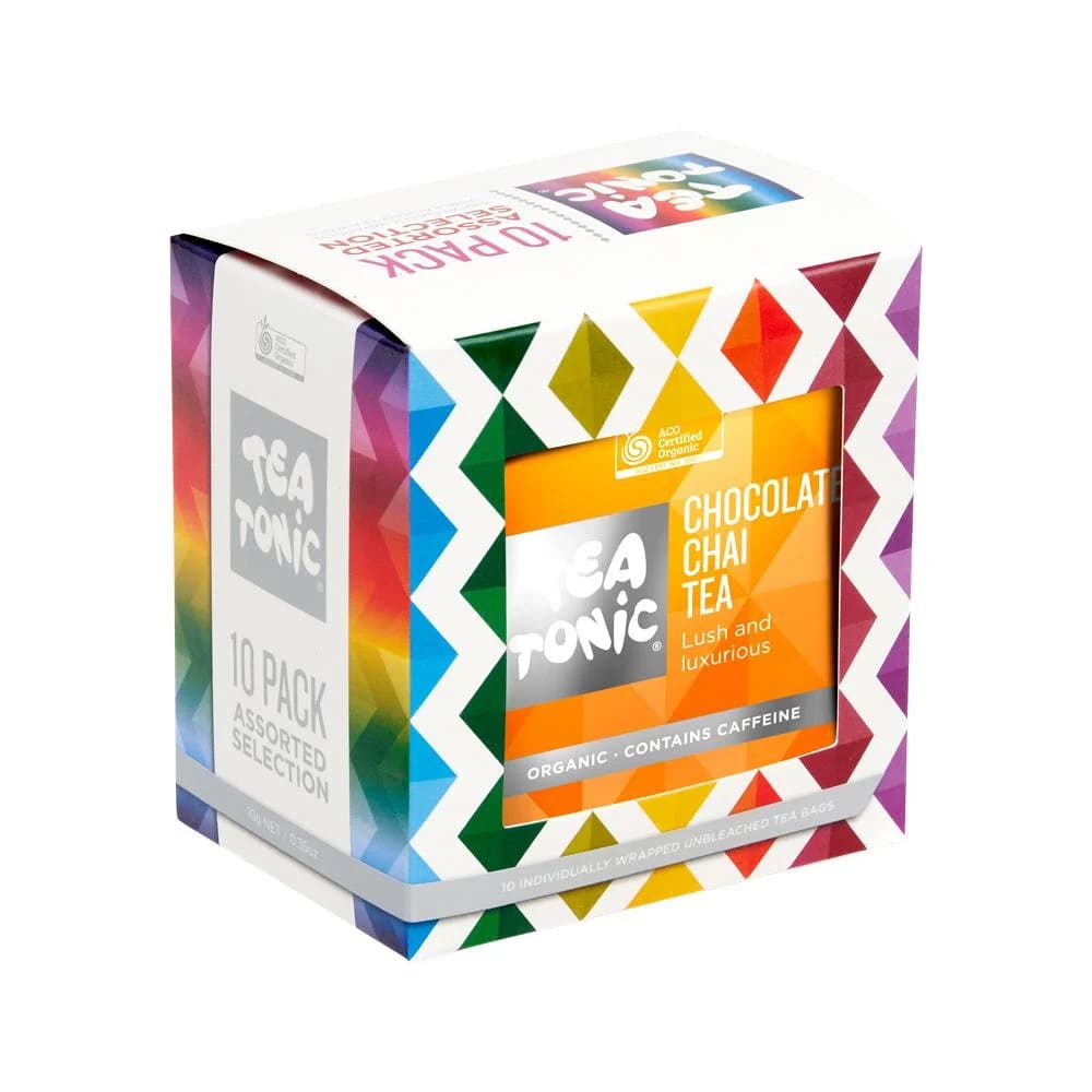 Tea Tonic - Favourites (Colourful) x 10 Tea Bags