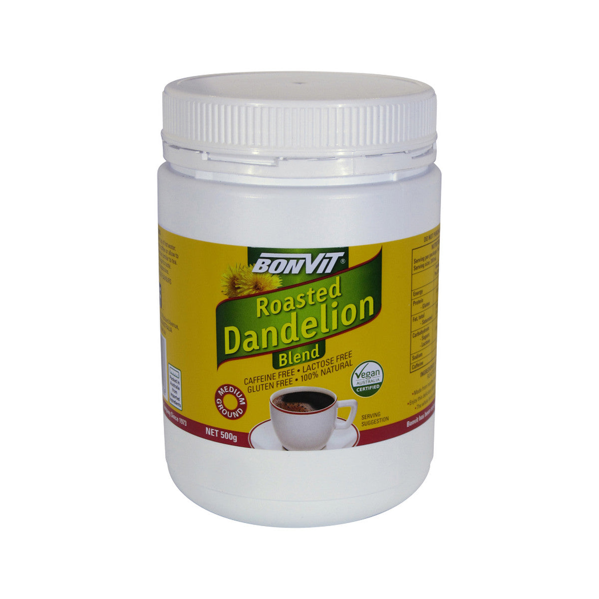 Bonvit Roasted Dandelion Blend Medium Ground 175g