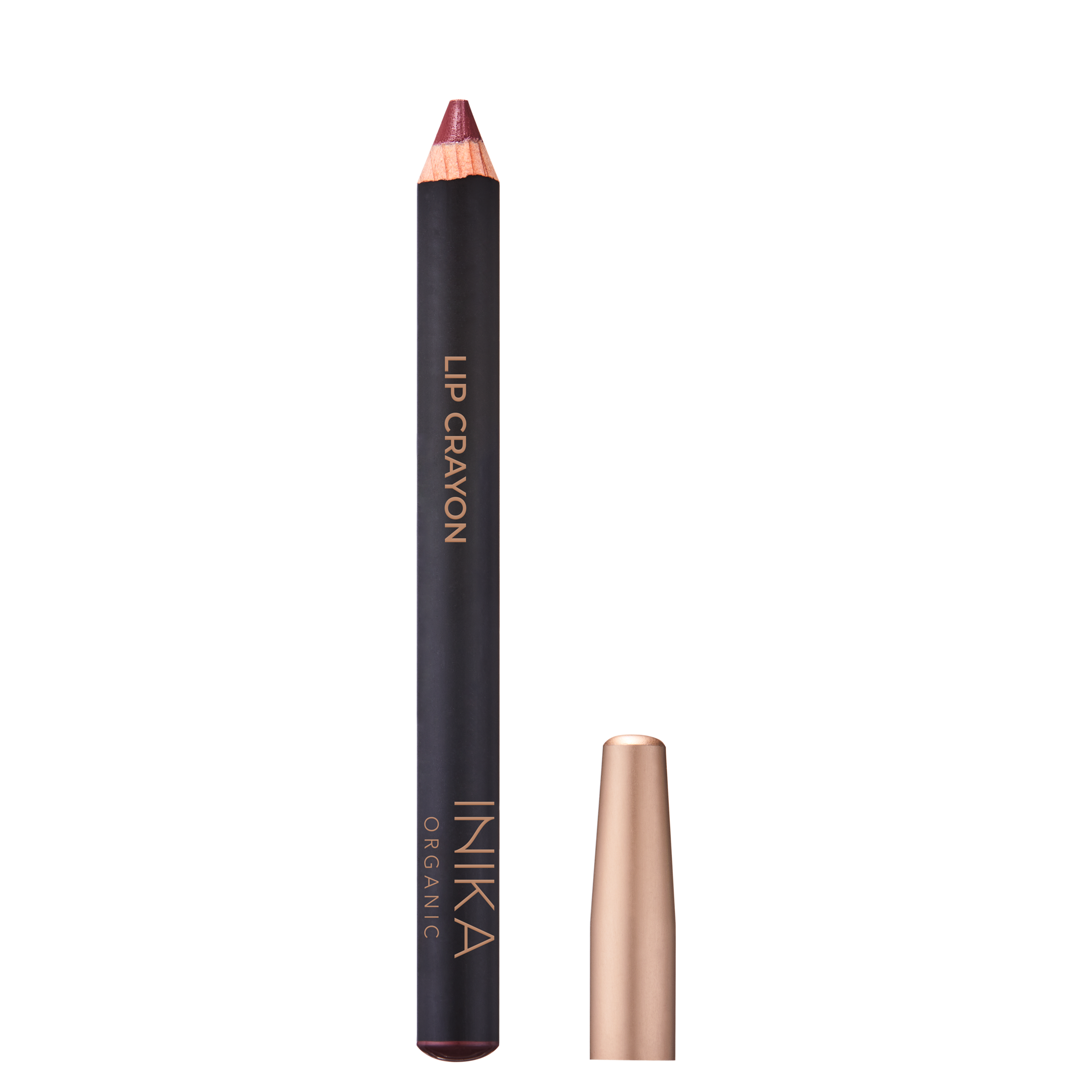 Inika: Natural Lip Crayon (Long-Lasting Color for All Skin Types)