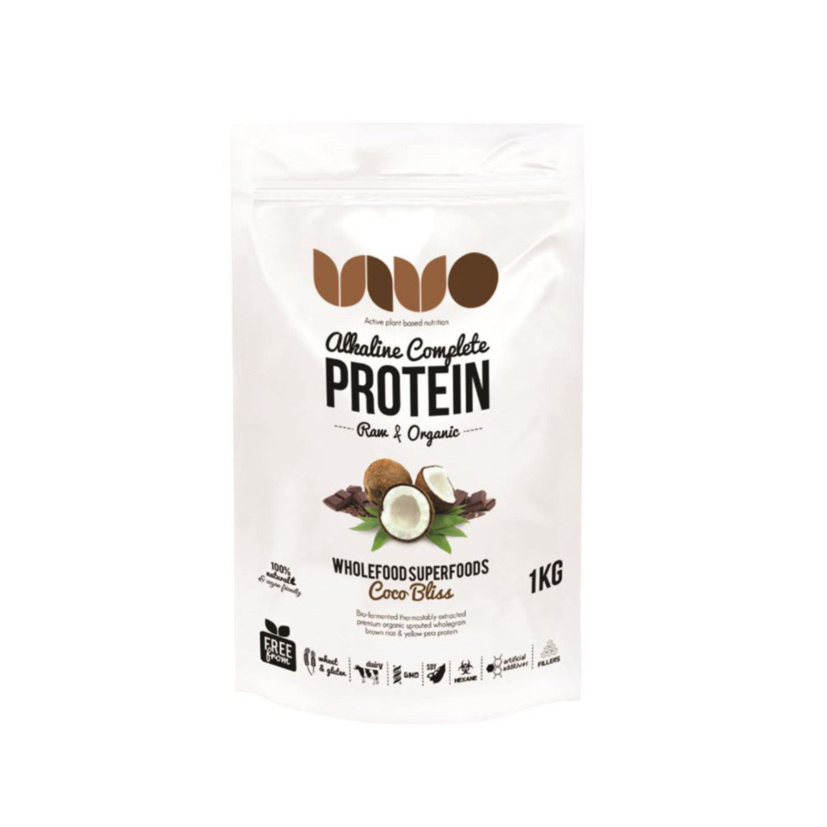 Vivo Organic Raw Alkaline Complete Protein Coco Bliss 1kg